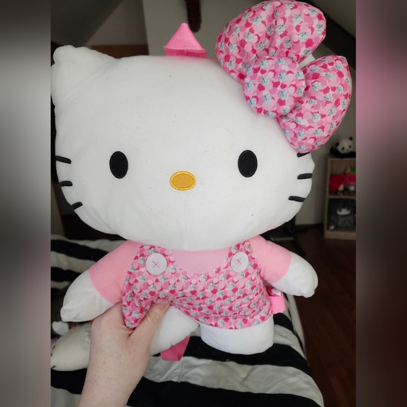 Hello Kitty | Toys | Hello Kitty Plush Backpack | Poshmark